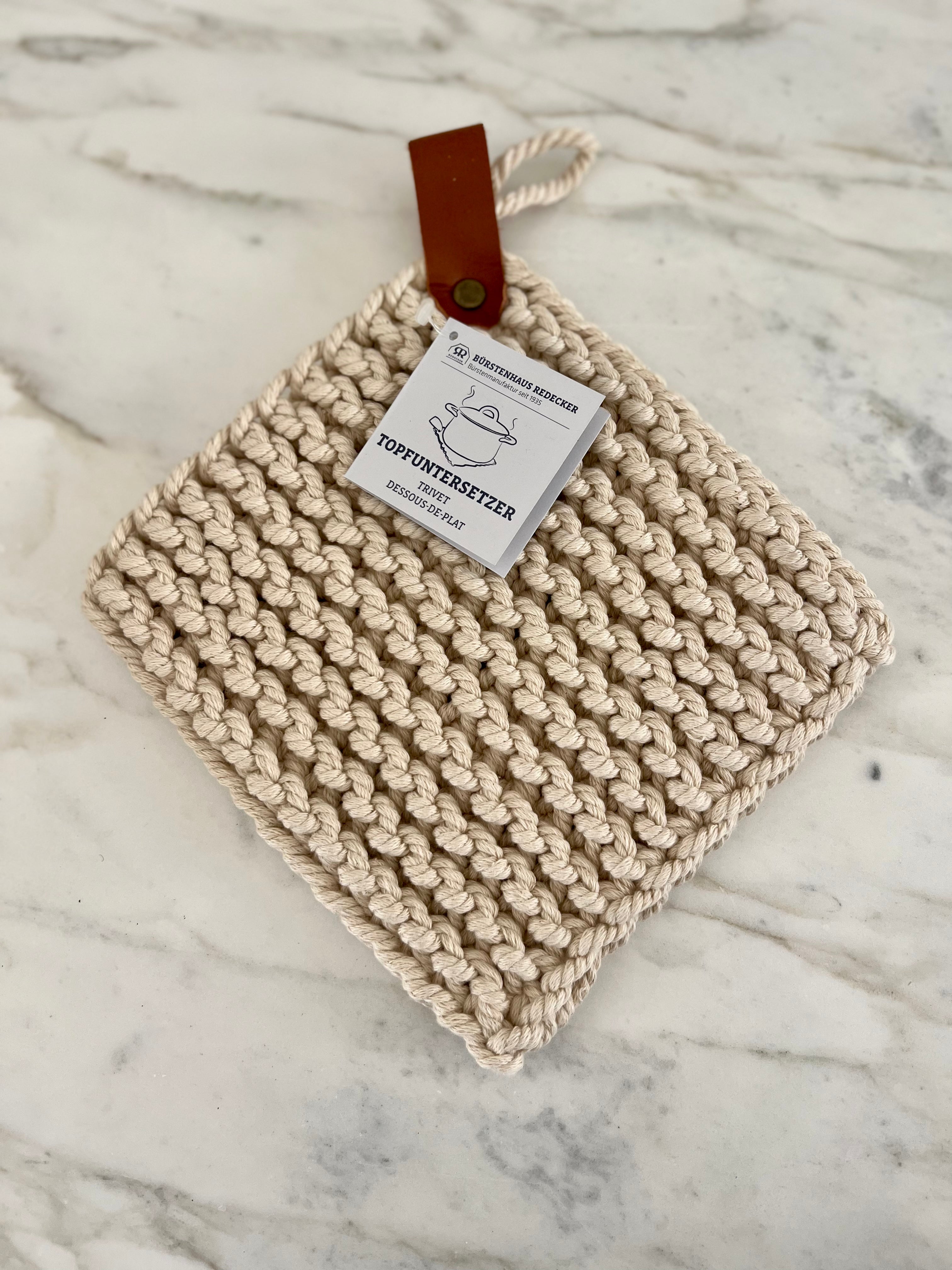 Handmade Knitted Trivet – Heirloom Terrain