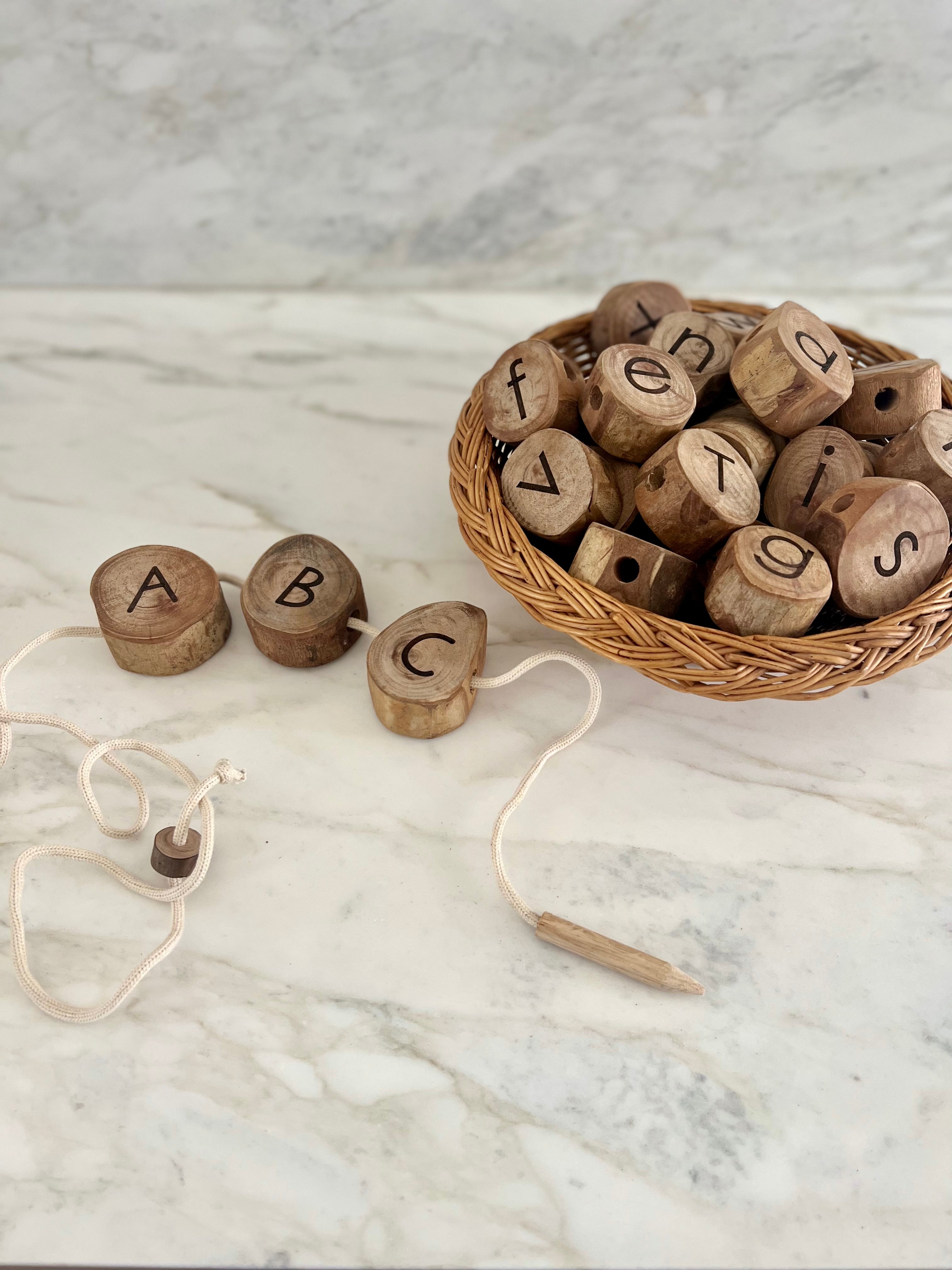 Alphabet Threading Set – Heirloom Terrain